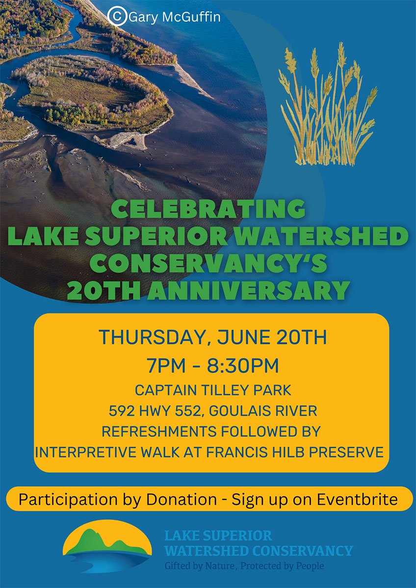 Lake Superior Watershed Conservancy’s 20th Anniversary – Lake Superior ...